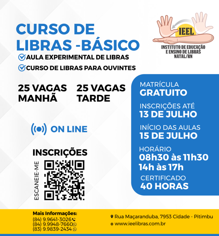 IEEL - Instituto de Educação e Ensino de Libras