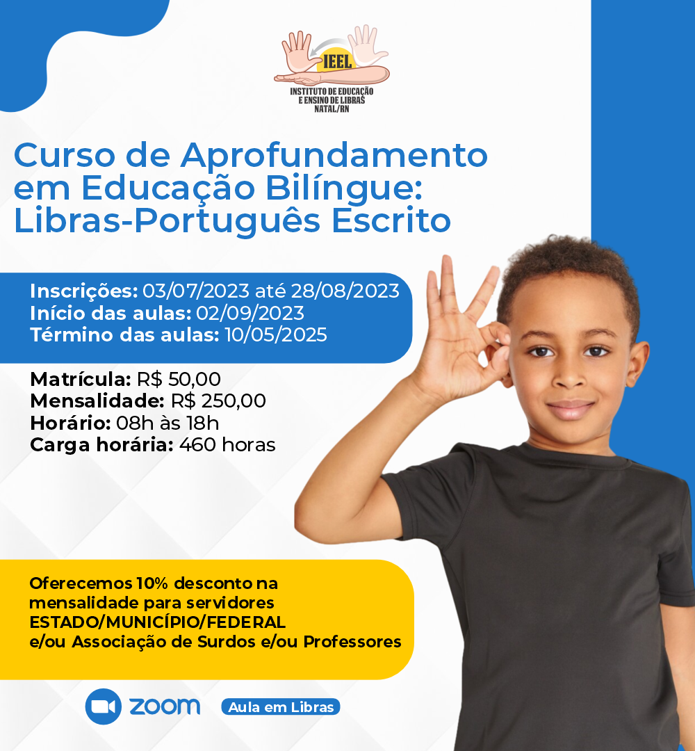 IEEL - Instituto de Educação e Ensino de Libras